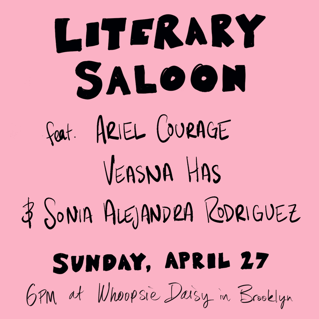 Literary Saloon Reading Series – Wesley Straton